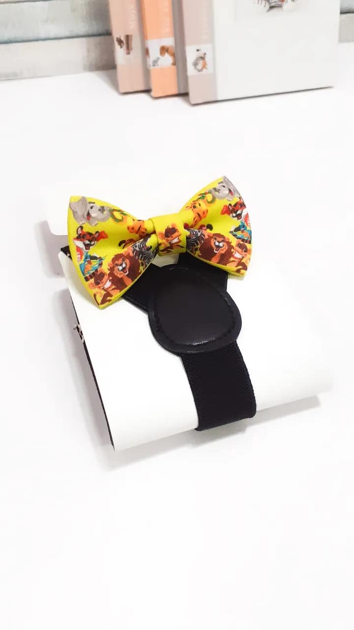 Set leptir mašne i tregeri-Safari | Twinsy Bowtie